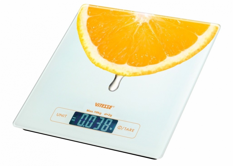 Весы кухонные VITESSE VS-616WH White