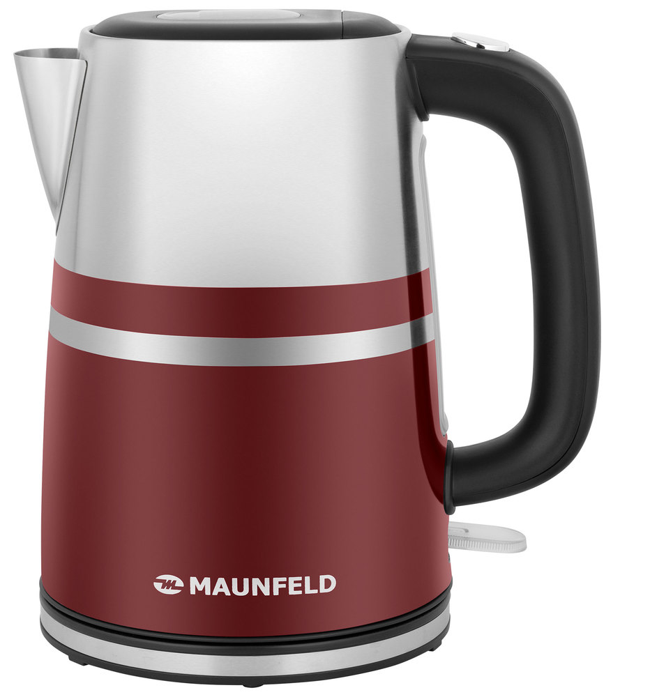 Чайник электрический Maunfeld MFK-622CH 1.7 л серебристый, красный
