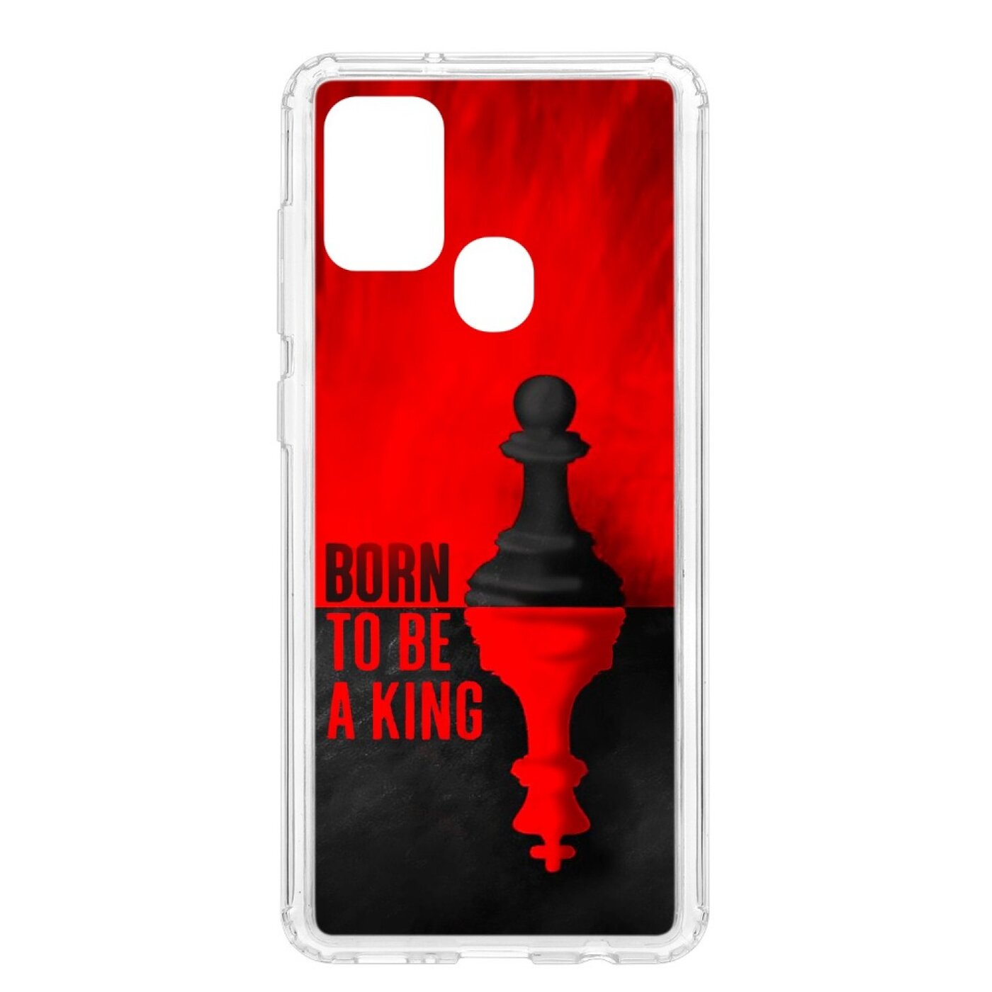 Чехол на Samsung Galaxy A21S Kruche Print Born to be a King