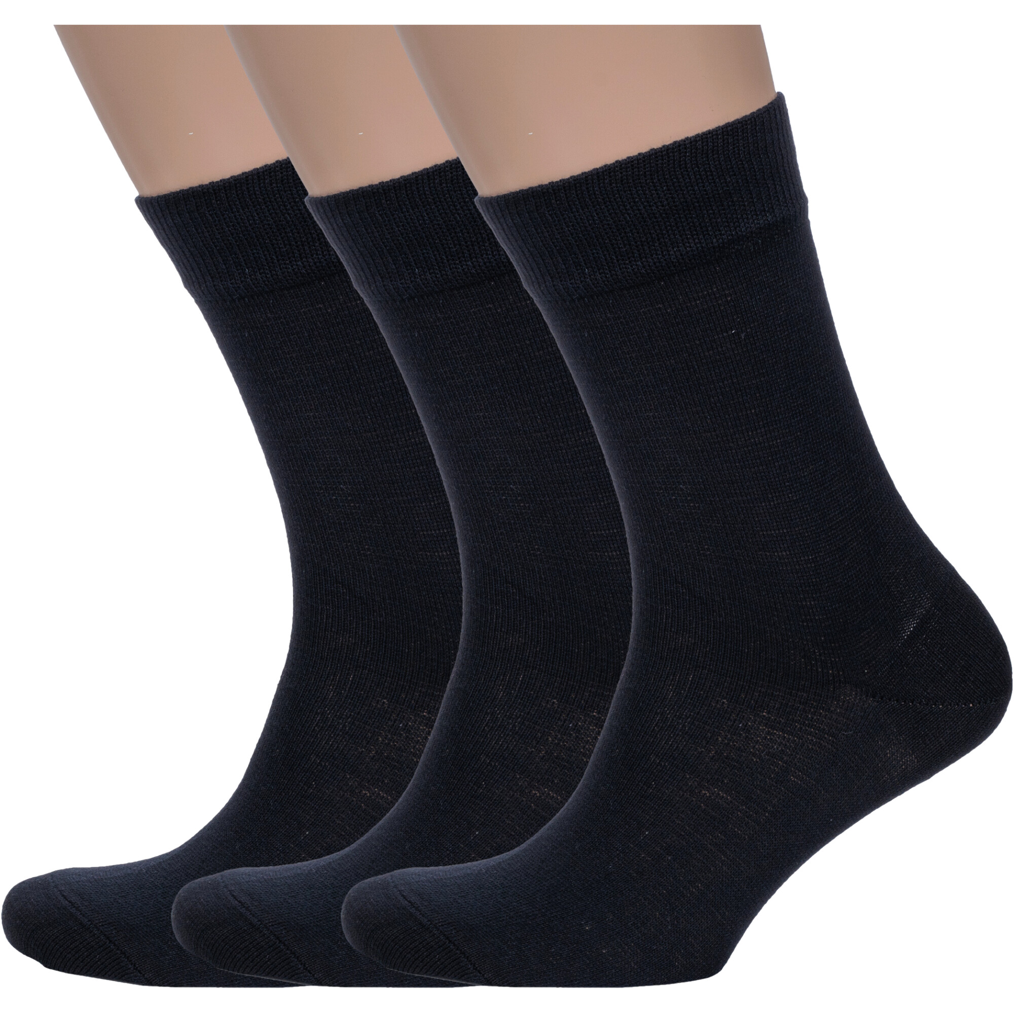 Комплект носков мужских VASILINA 3-6С3141 черных 25